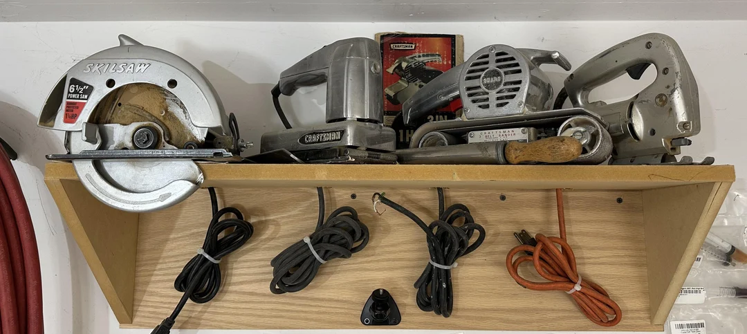 Shelving the old power tools | Scrolller