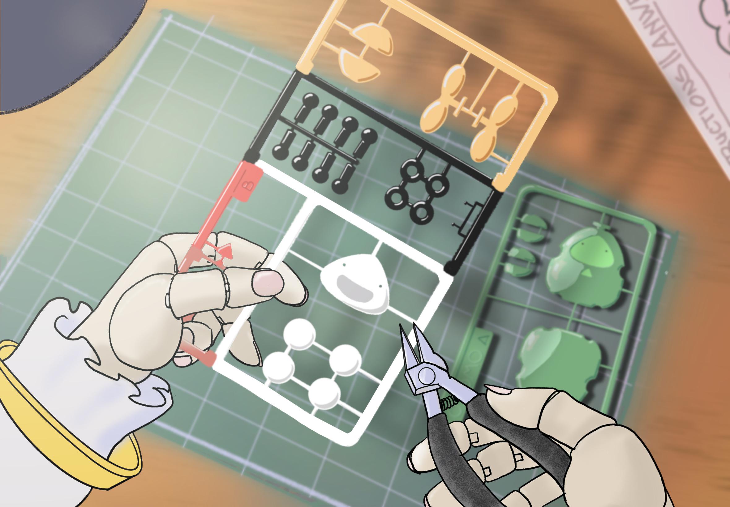 Cecilia building her PlaMoTomo army | Scrolller