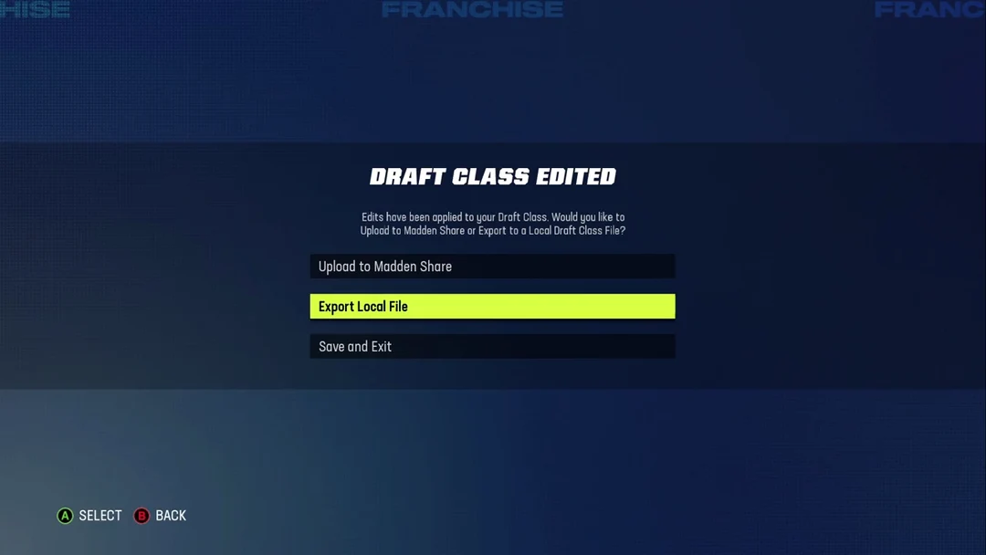 My madden 23 2026 draft class! Will be available to download soon | Scrolller