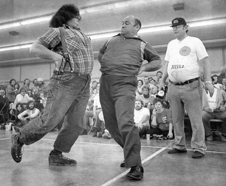 The Second Annual Greater Oregon Belly Bouncing Championship in 1977 | Scrolller