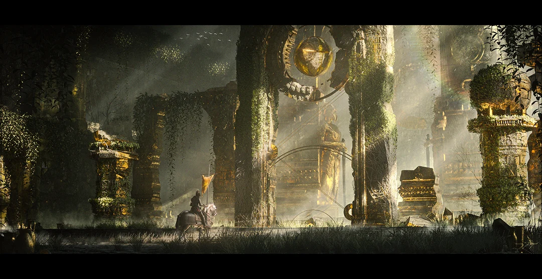 Ancient Ruins, 3d Art Blender, Nivellium, 2022 | Scrolller