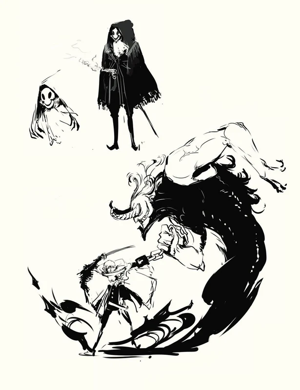 Another Akechi concept art!! | Scrolller