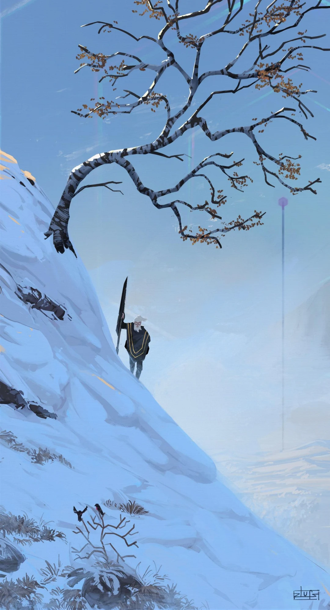 Wanderer, ztufs, digital, 2023 | Scrolller