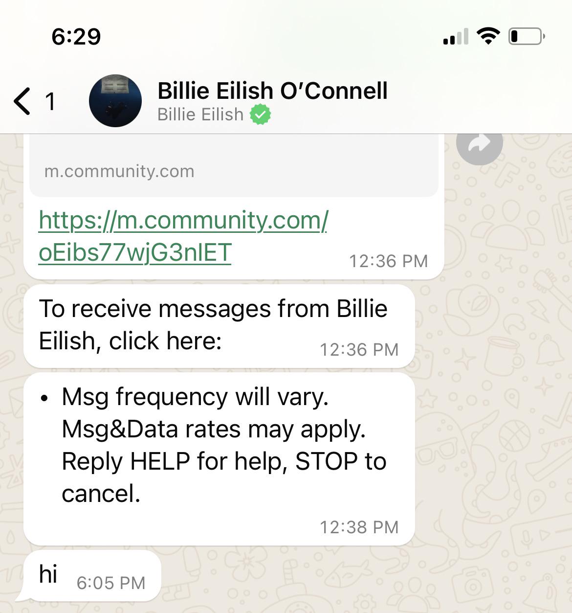 WHATSAPP TEXT | Scrolller