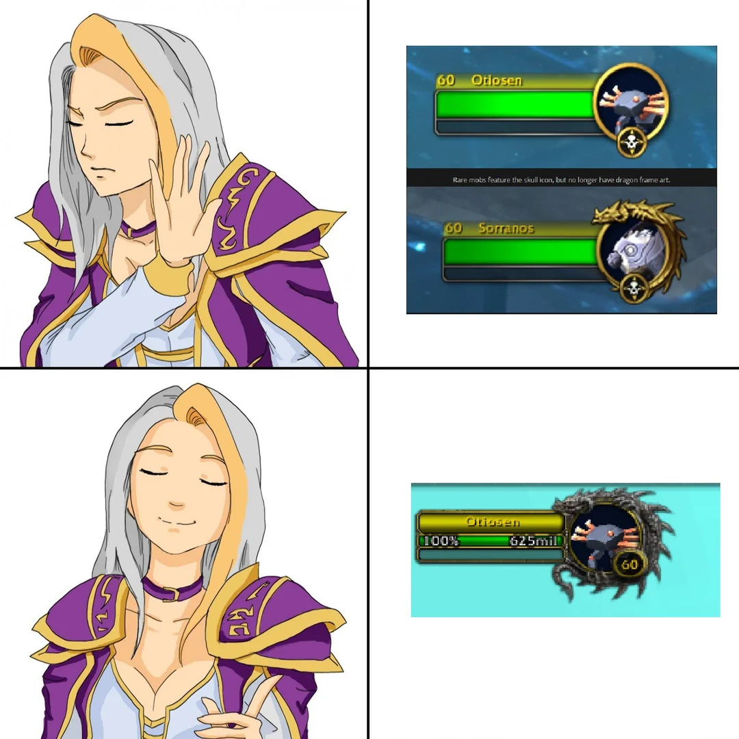 Jaina dislikes the new rare UI too | Scrolller