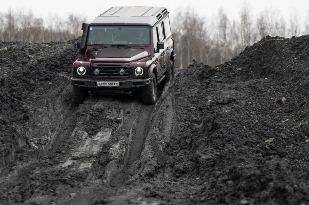 Dominating the mud in an Ineos Grenadier SUV | Scrolller