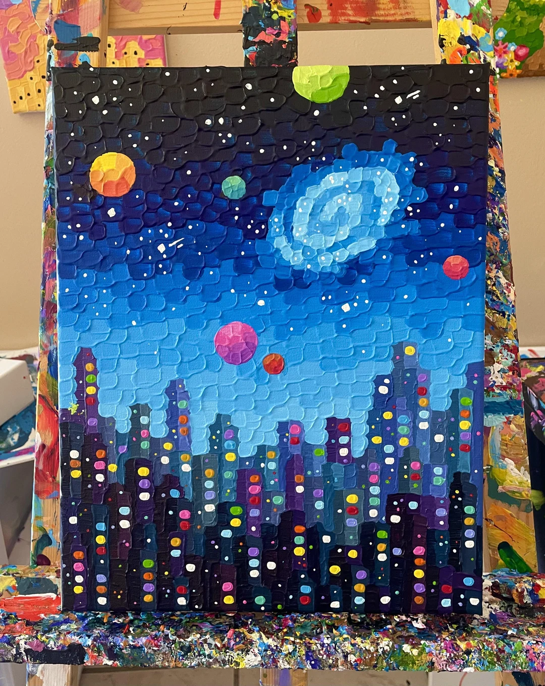 Retro space city | Scrolller