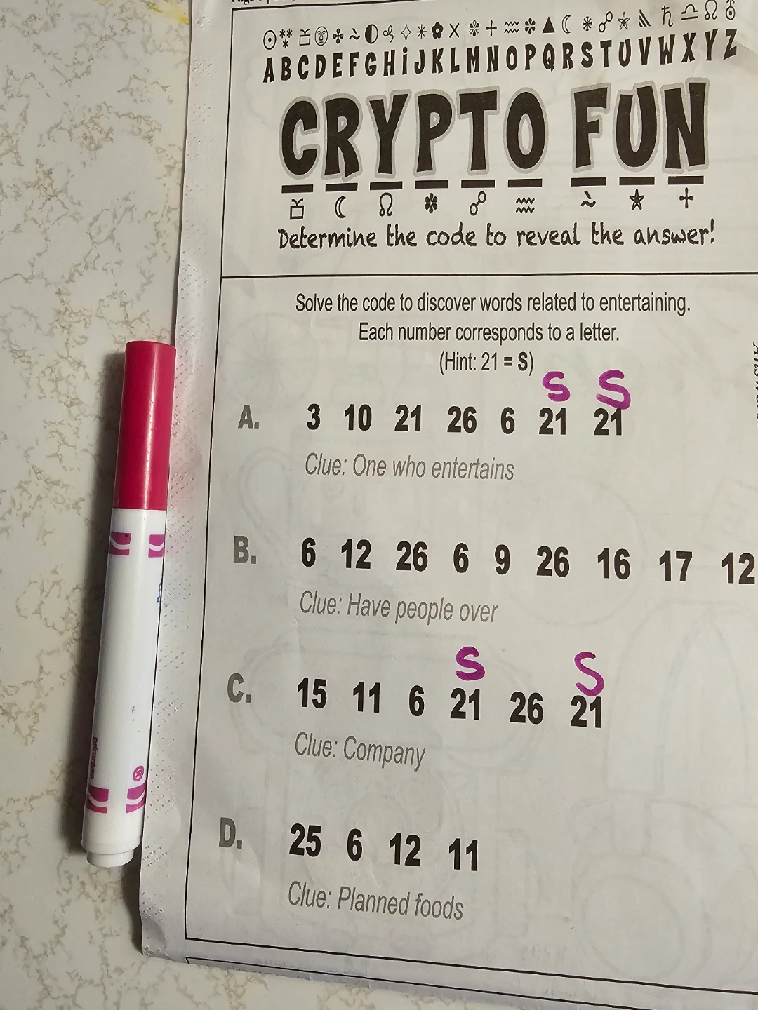 What are the answers? I'm assuming this is something easy I'm just missing. | Scrolller