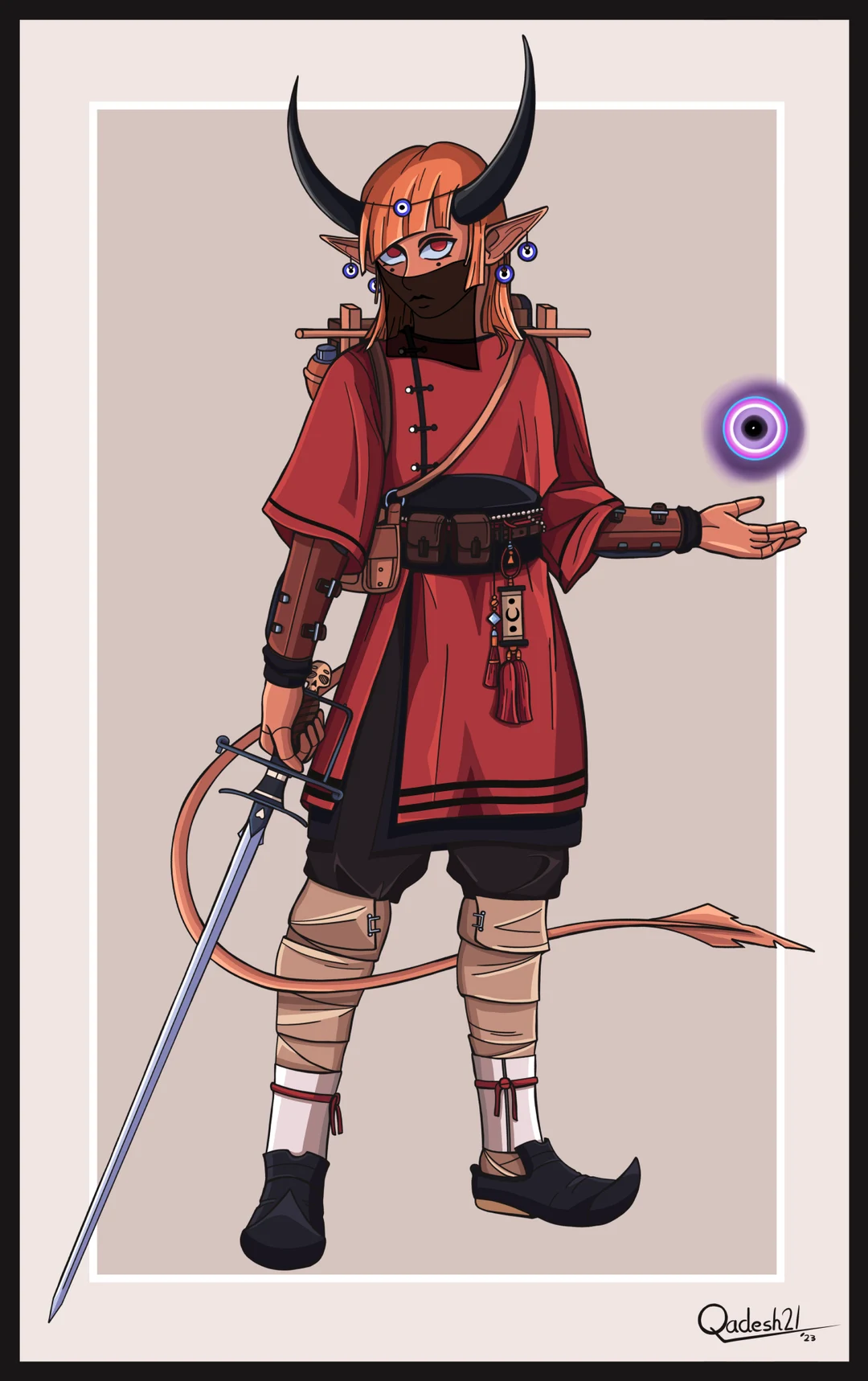 DnD Tiefling Warlock - Calcifer by Qadesh21 | Scrolller