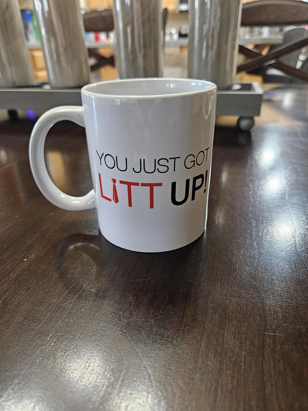 Got my "You Just Got Litt Up" mug. | Scrolller