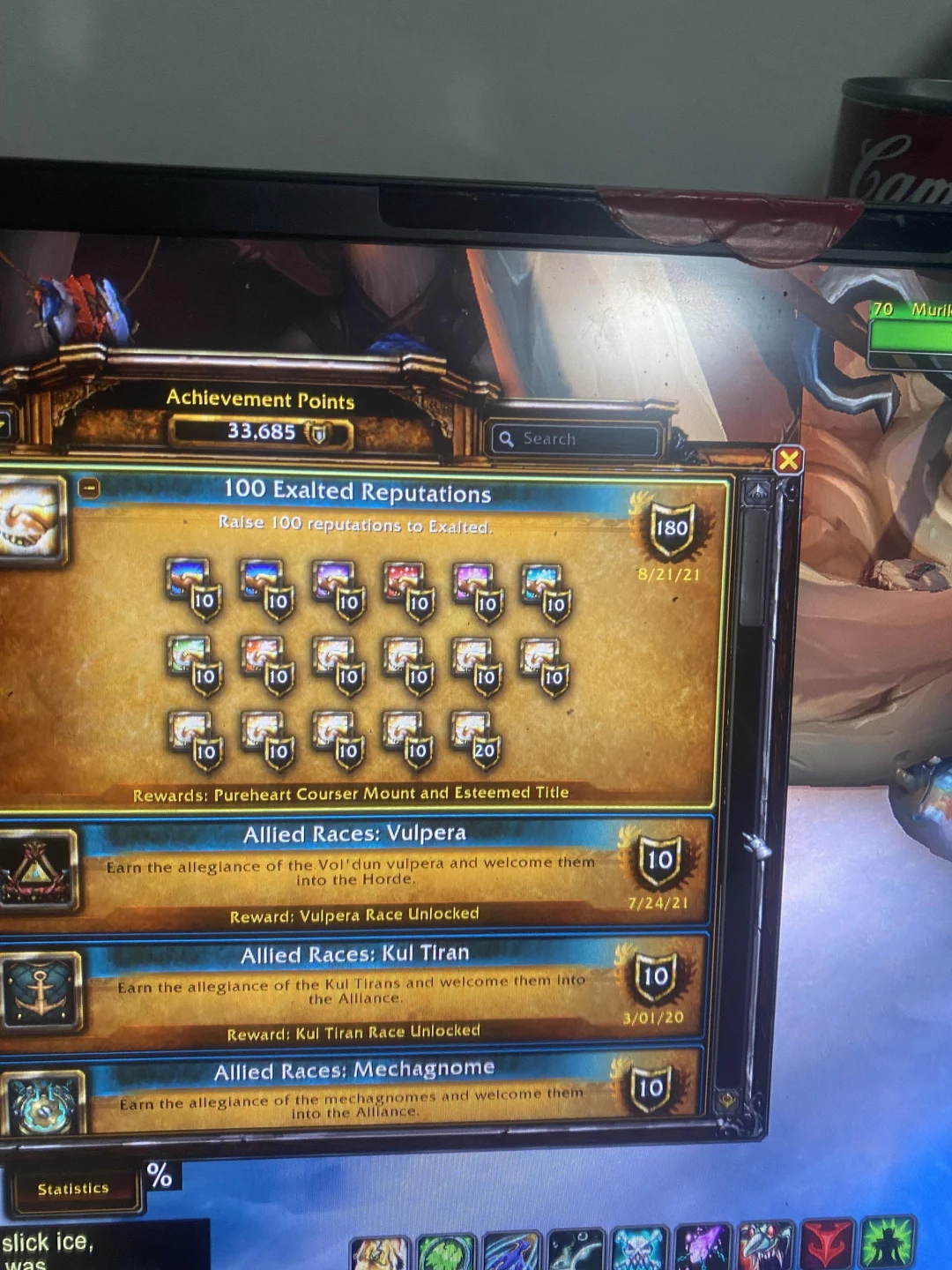 Wow of Warcraft hardest achievement | Scrolller