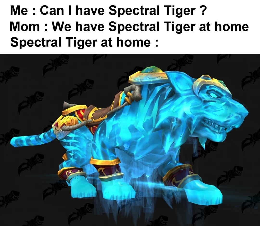 Spectral Tiger of the Poor | Scrolller