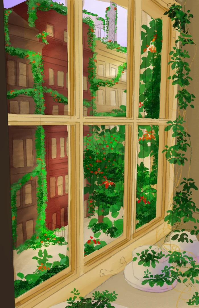 Overgrown City, JoDevine,Digital Art, 2023 | Scrolller