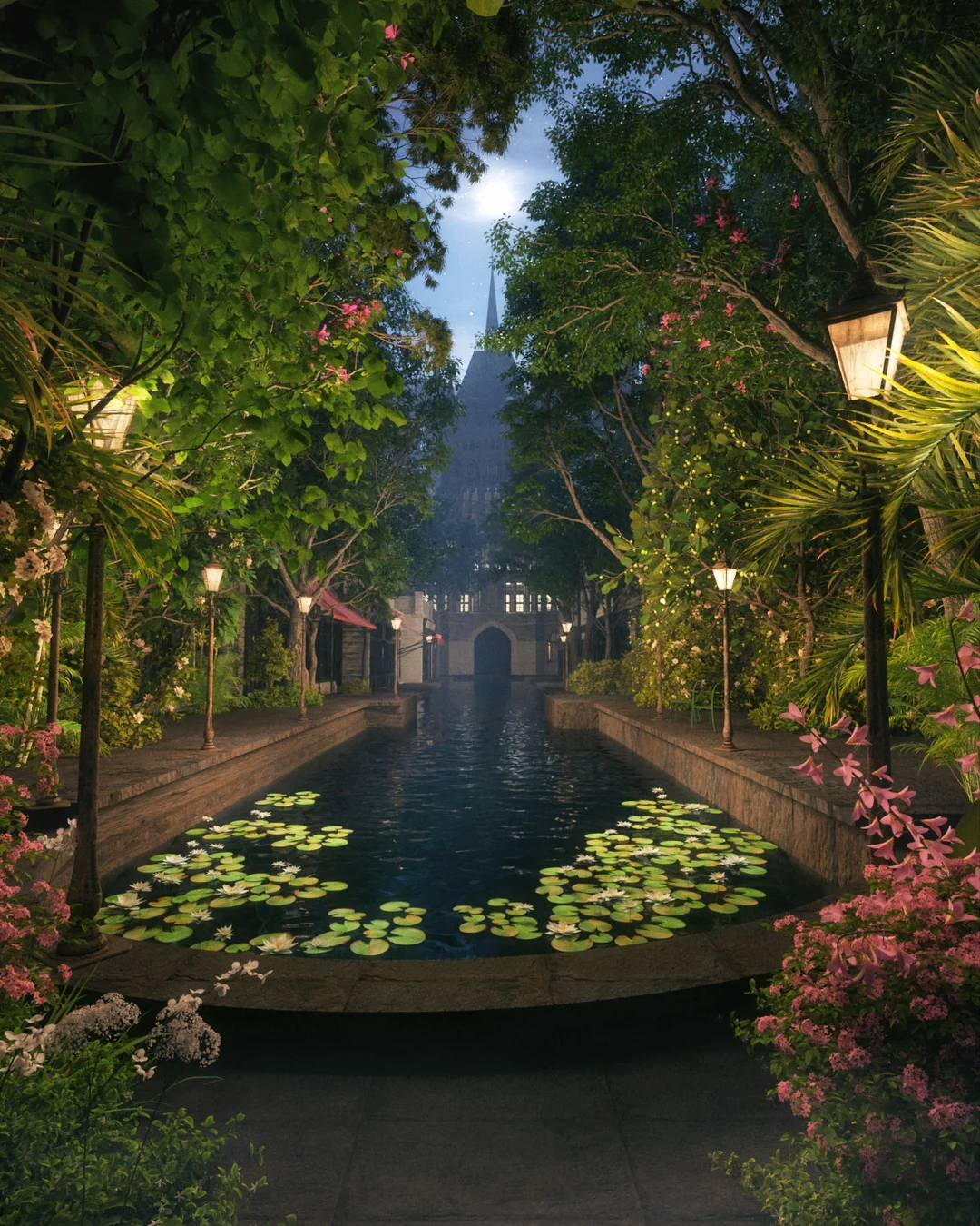 The Canal at Night | Scrolller