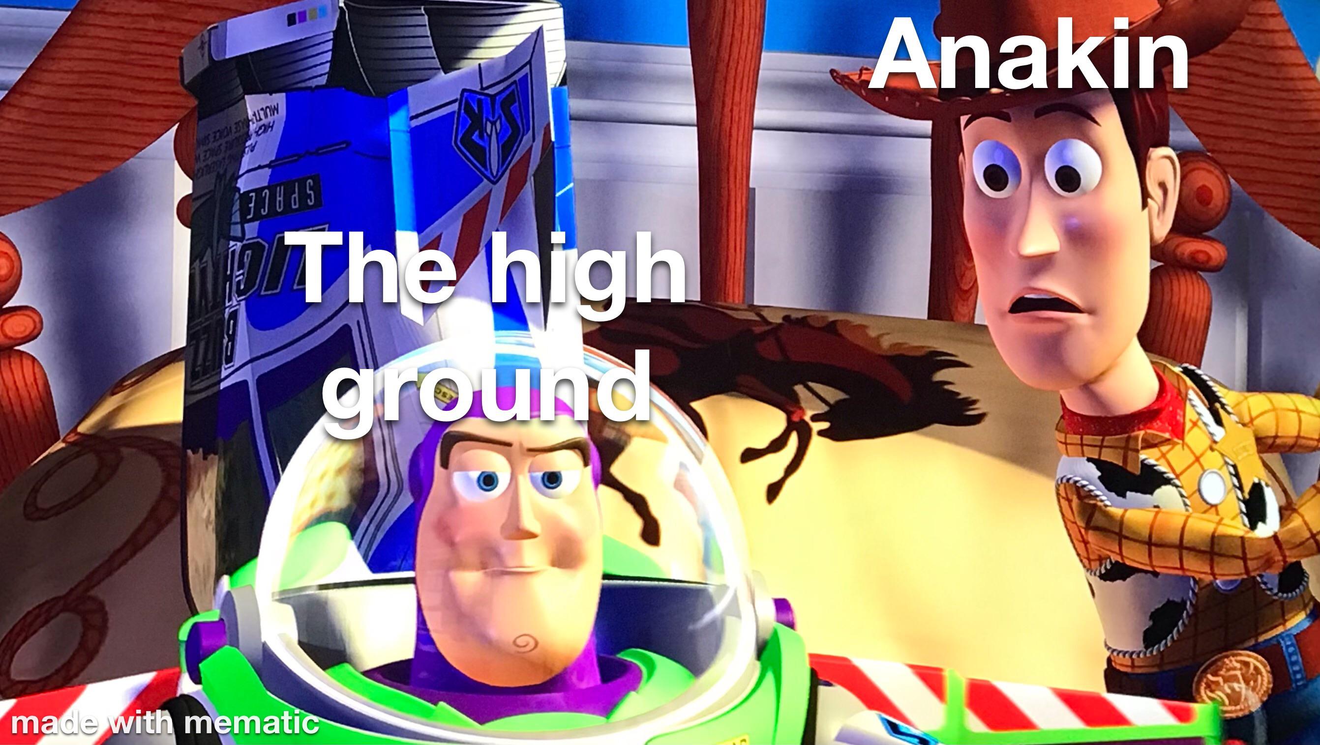 I want the high ground | Scrolller