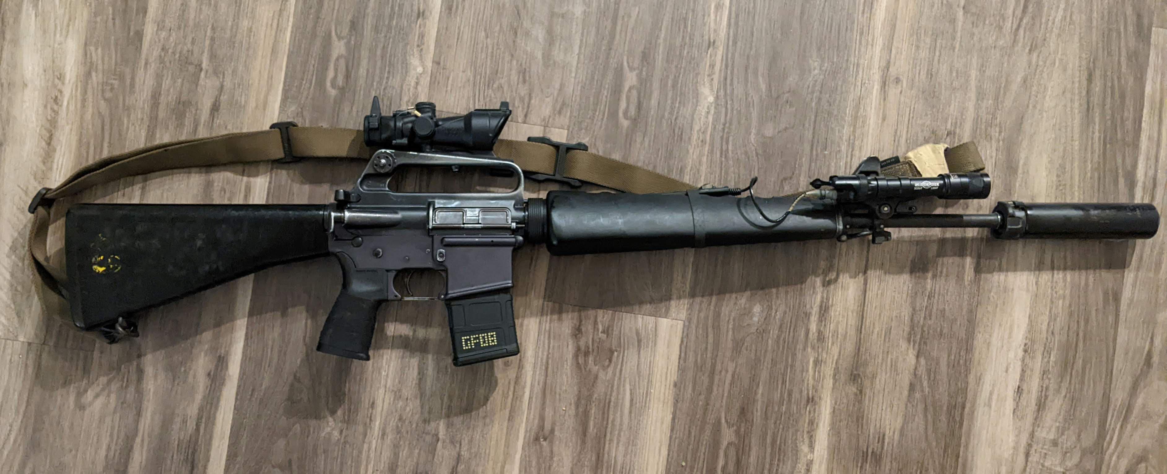 M16 modernized for night fun (in progress) | Scrolller