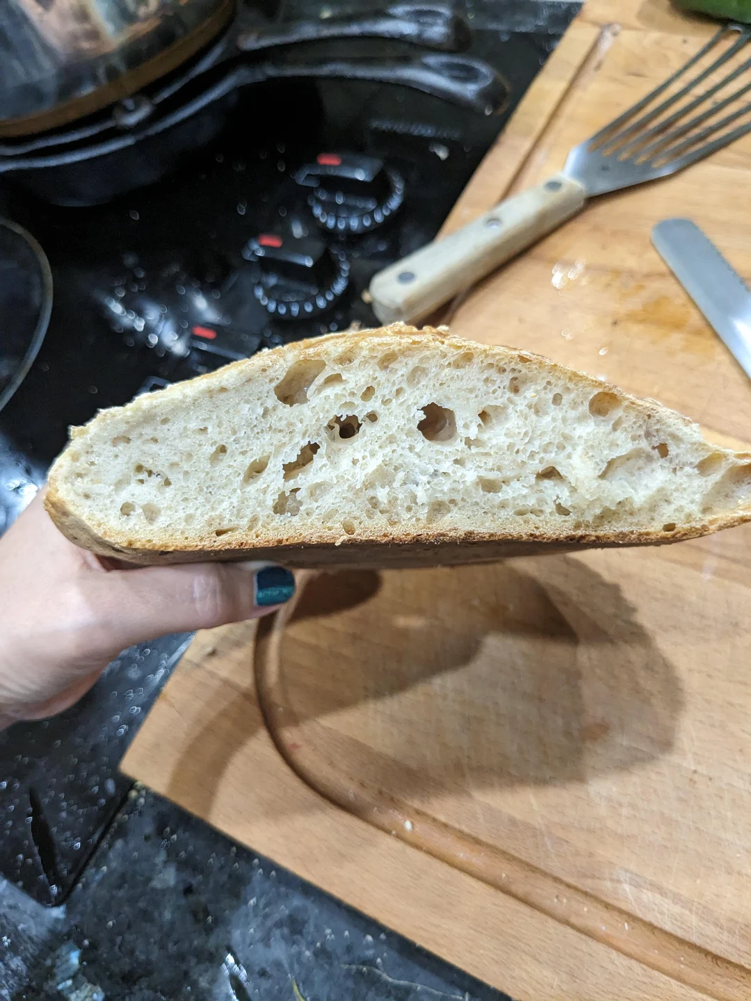 My 6 and 3 year olds first sourdough. | Scrolller