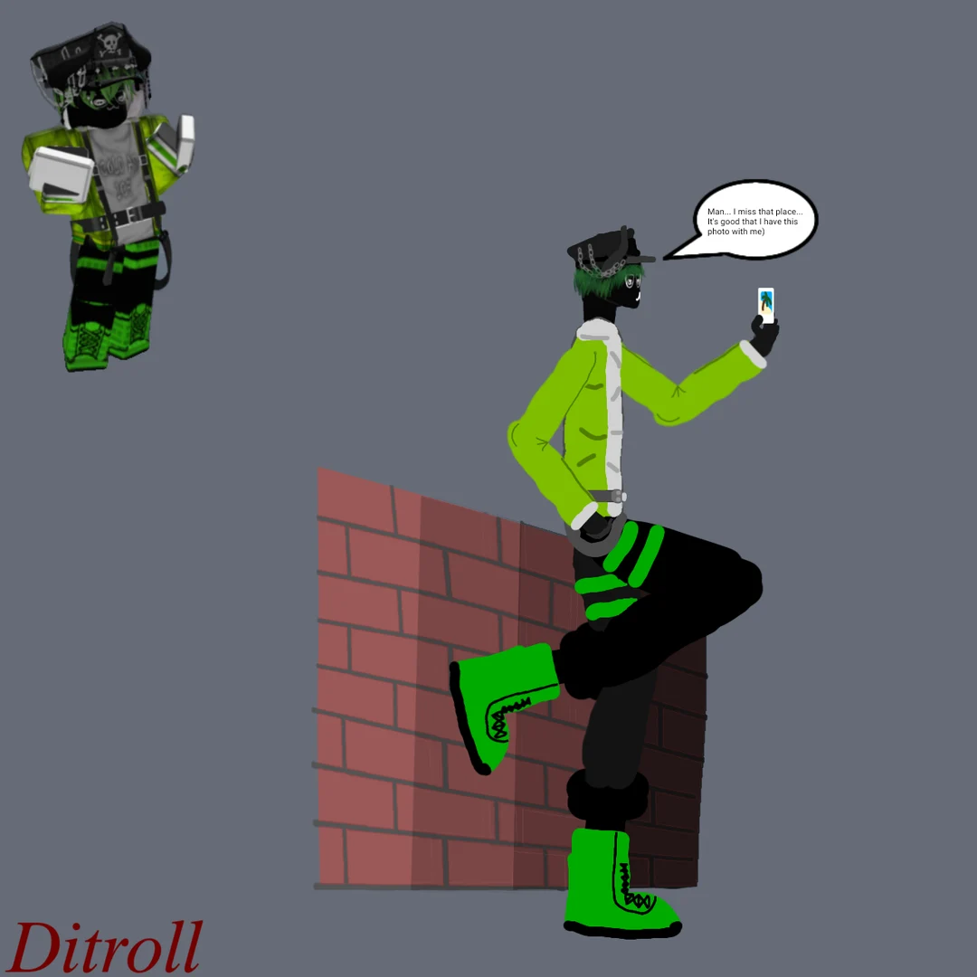 Art of a character | Scrolller