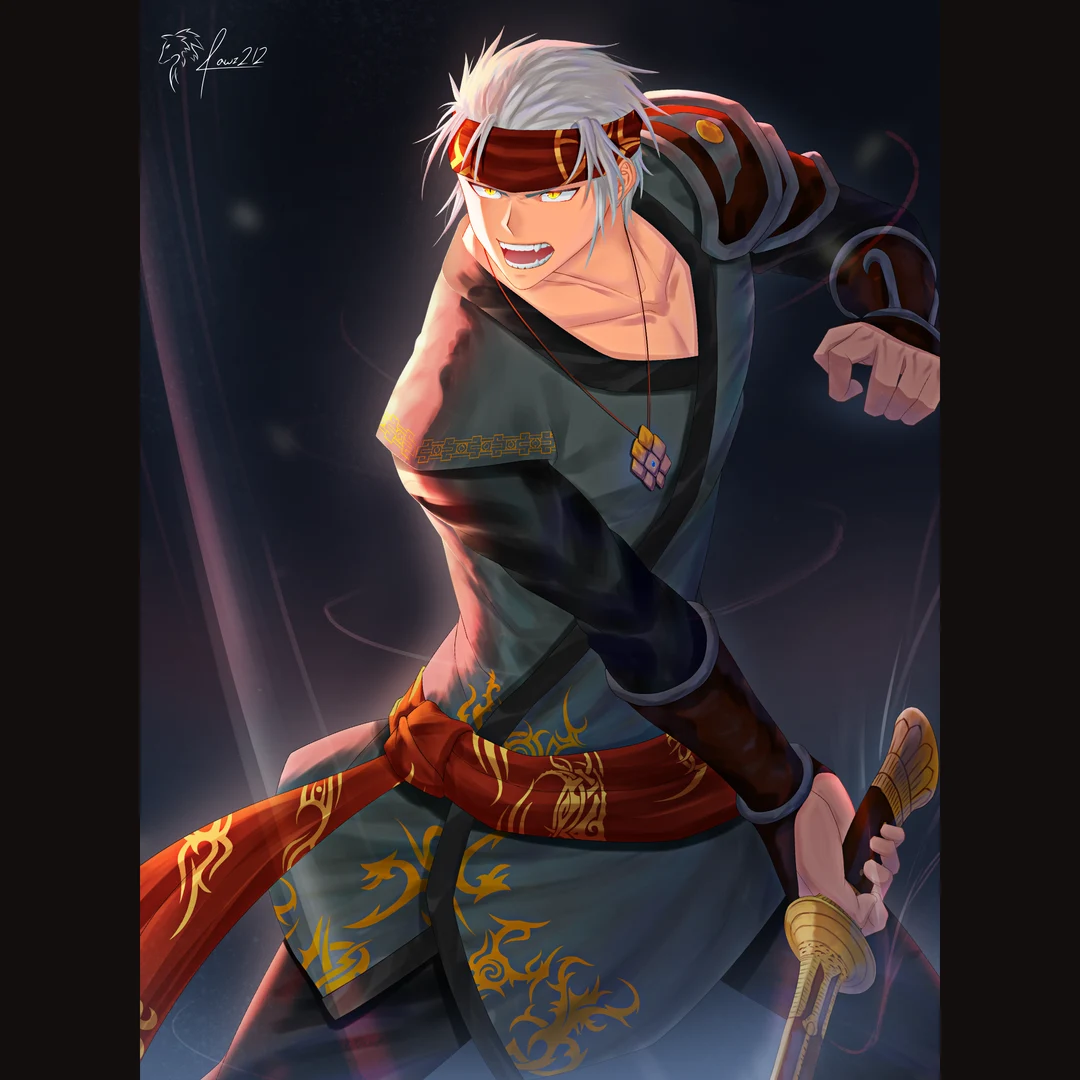 [OC] [Artist] War Monk | Scrolller