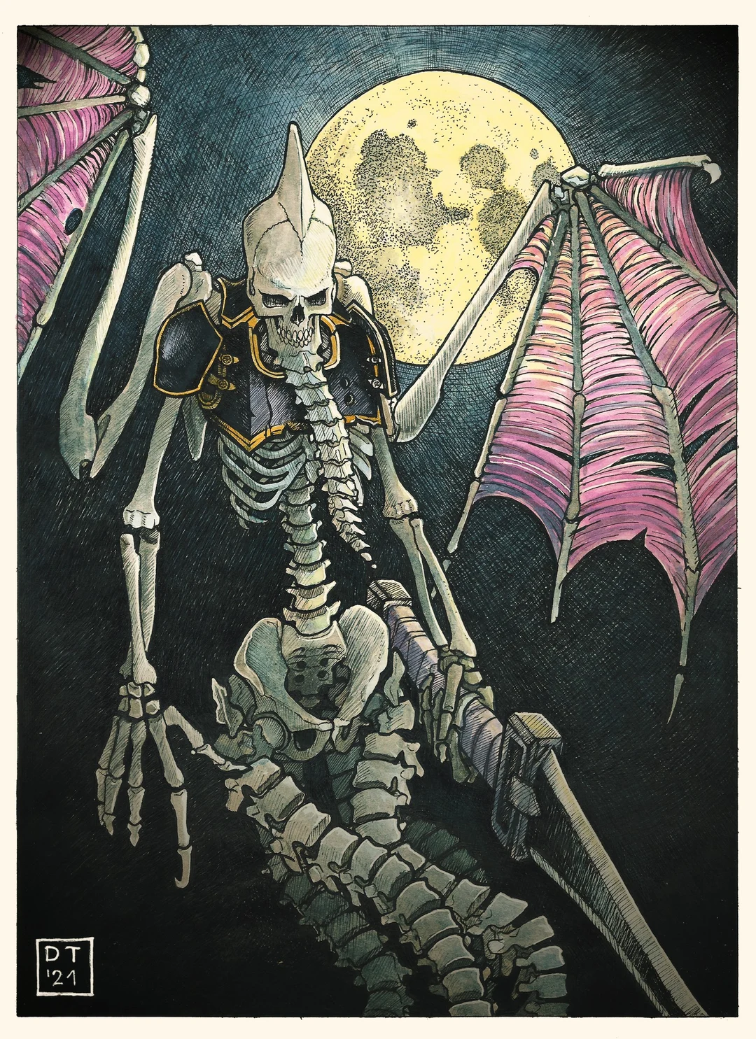 AoUF XV - Flying skeleton by tyberioaeus | Scrolller