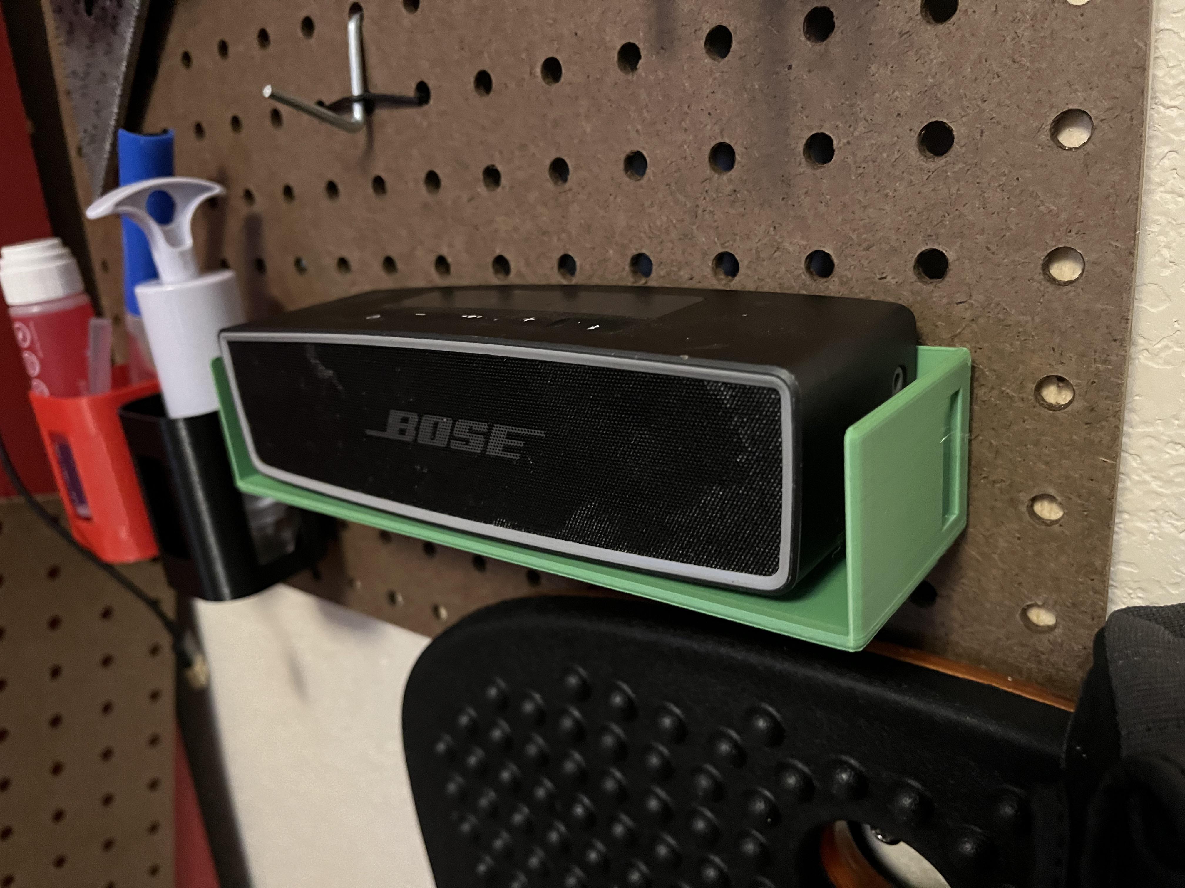 Bose speaker pegboard shelf | Scrolller