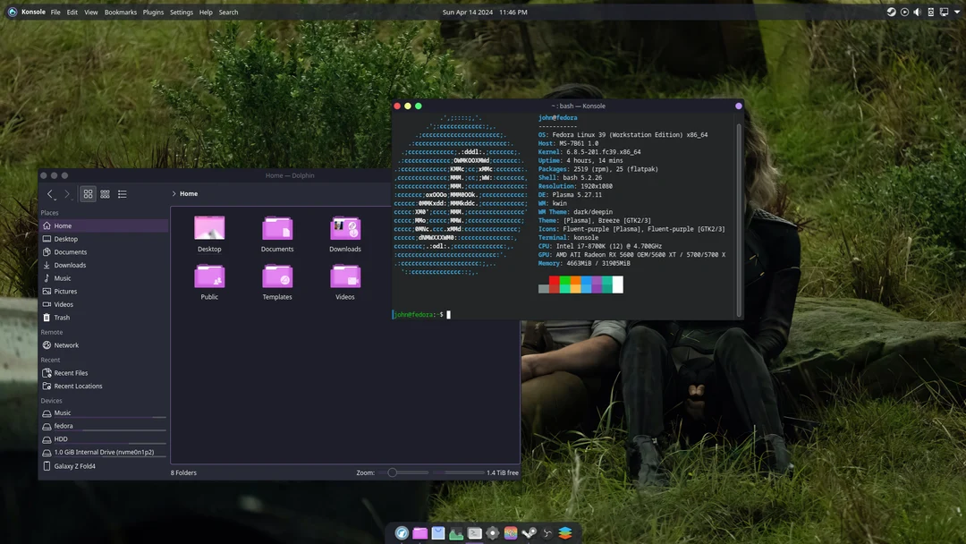 [KDE] Nice and simple | Scrolller