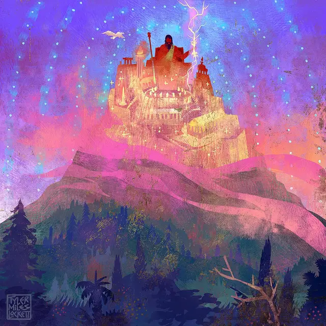 "Mount Olympus: Home of the Olympians" Illustrated by me. (*story details in comments) | Scrolller