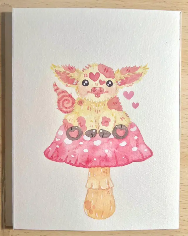 Cream and Pink Moo | Scrolller