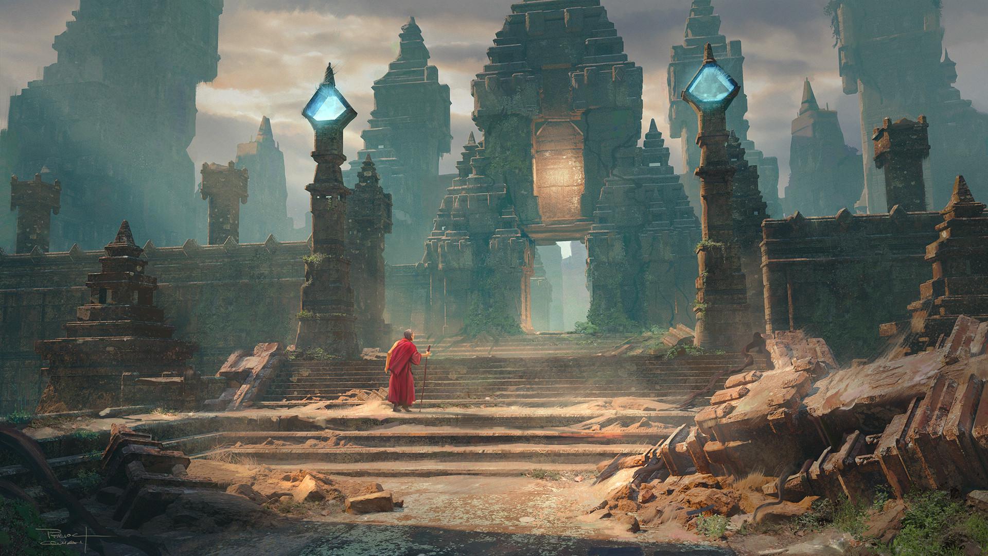 Forgotten Temple by artist Phuoc Quan | Scrolller