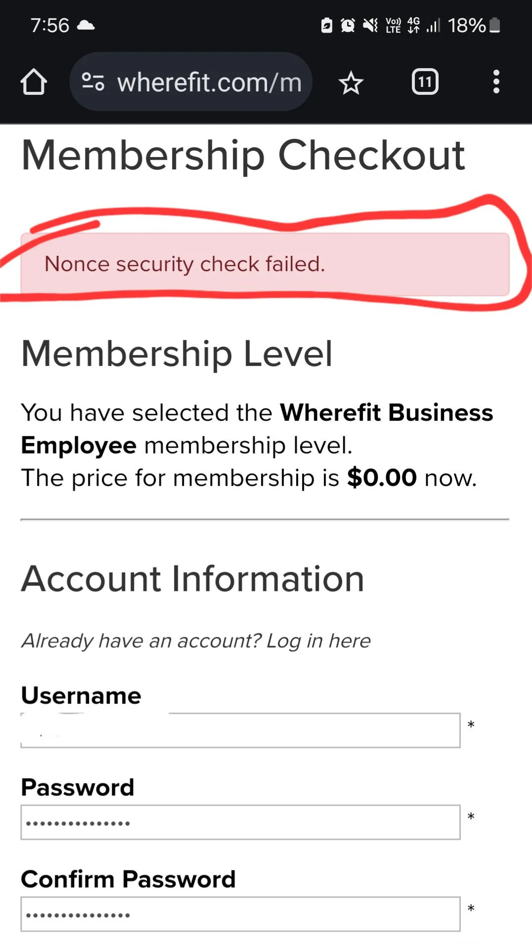 Apparently I failed the Nonce Check.. | Scrolller
