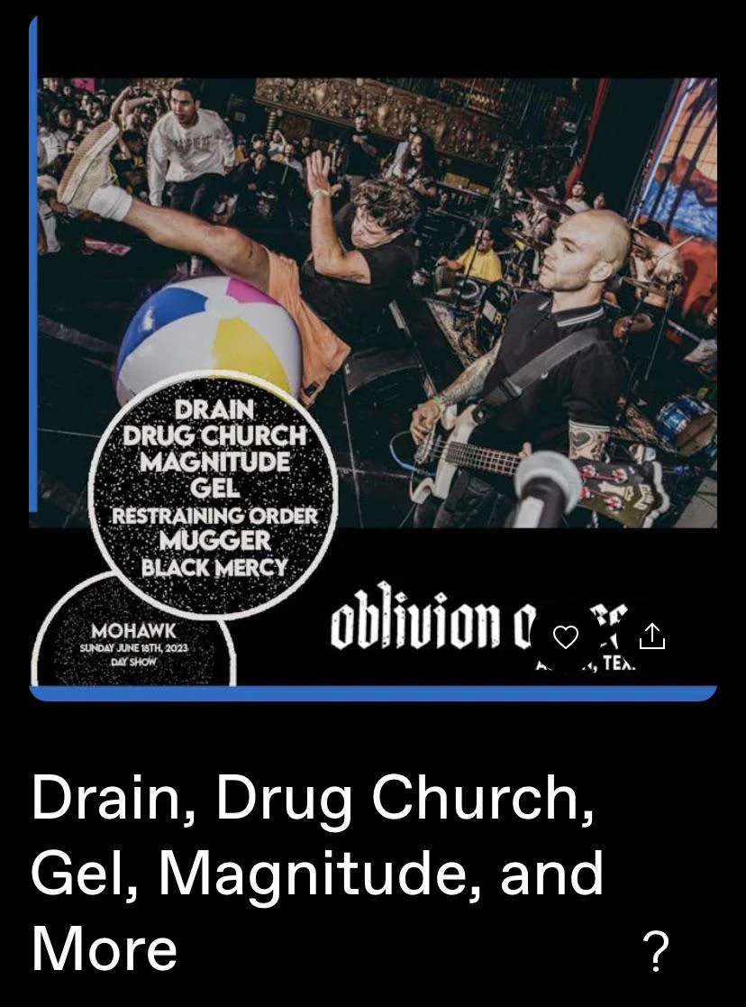 Absolute banger happening in a couple of weeks | Scrolller