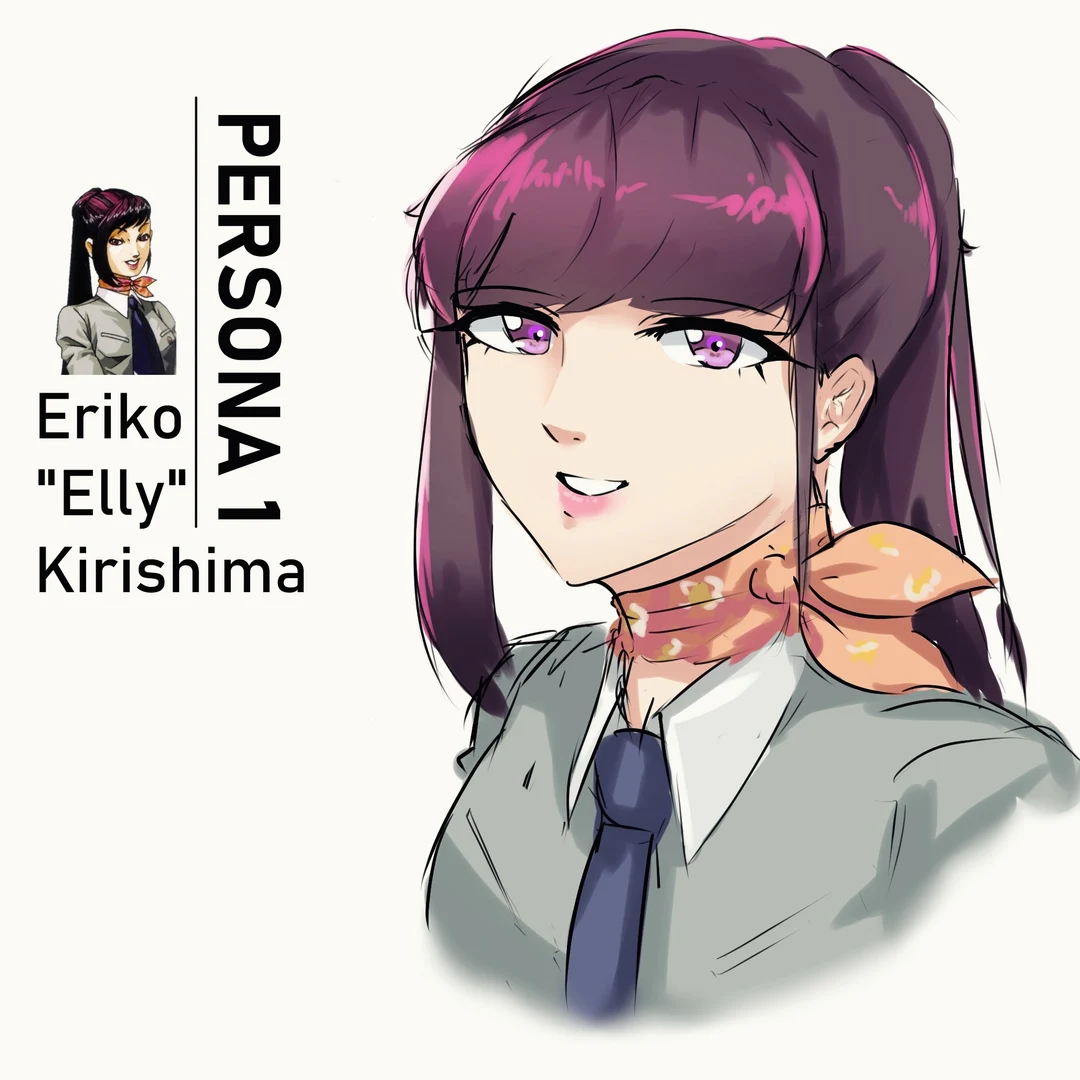 [OC] Eriko Kirishima fanart | Scrolller
