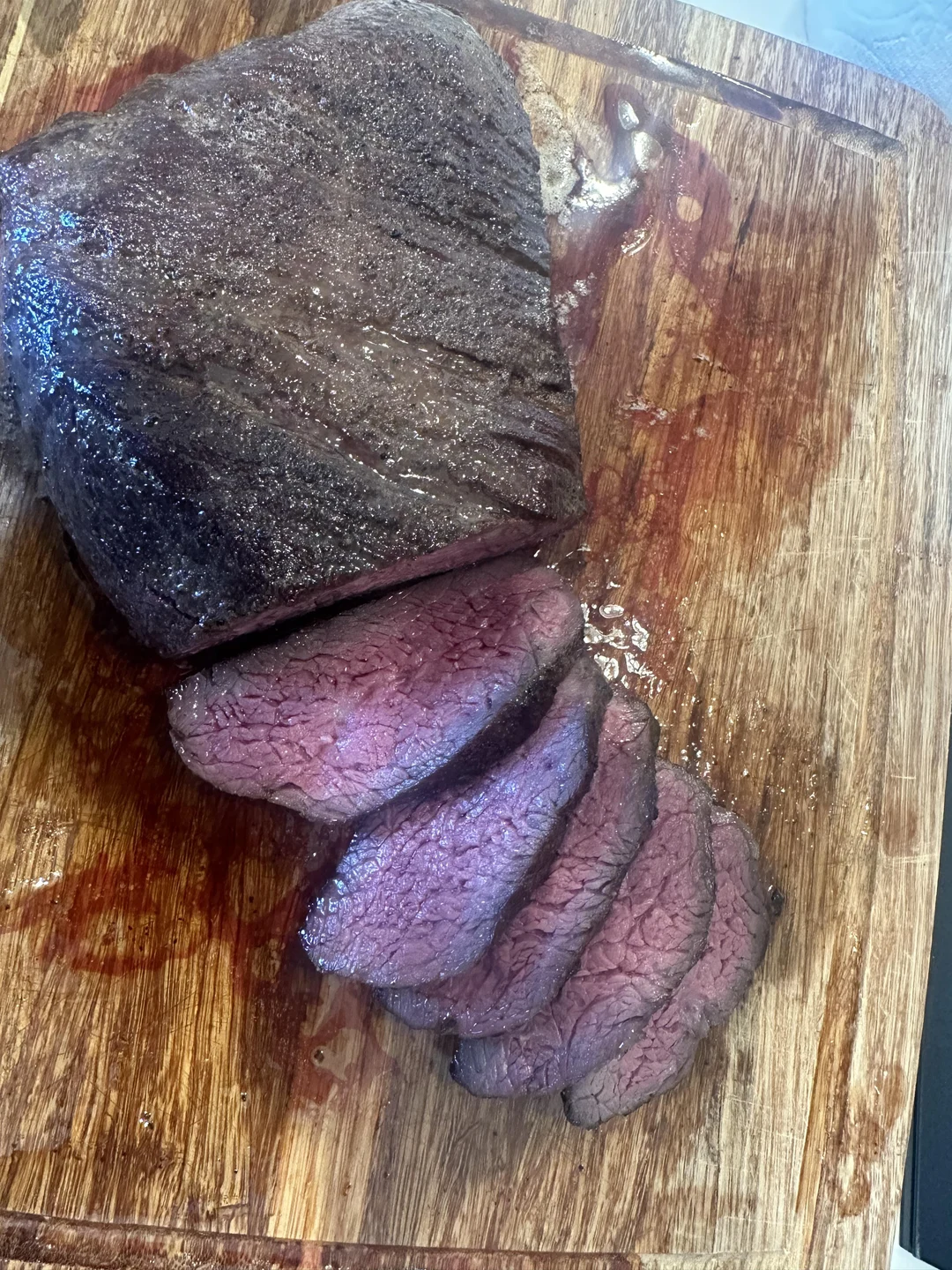 Costco had some great looking tri tip. 130° for 5 hours. | Scrolller