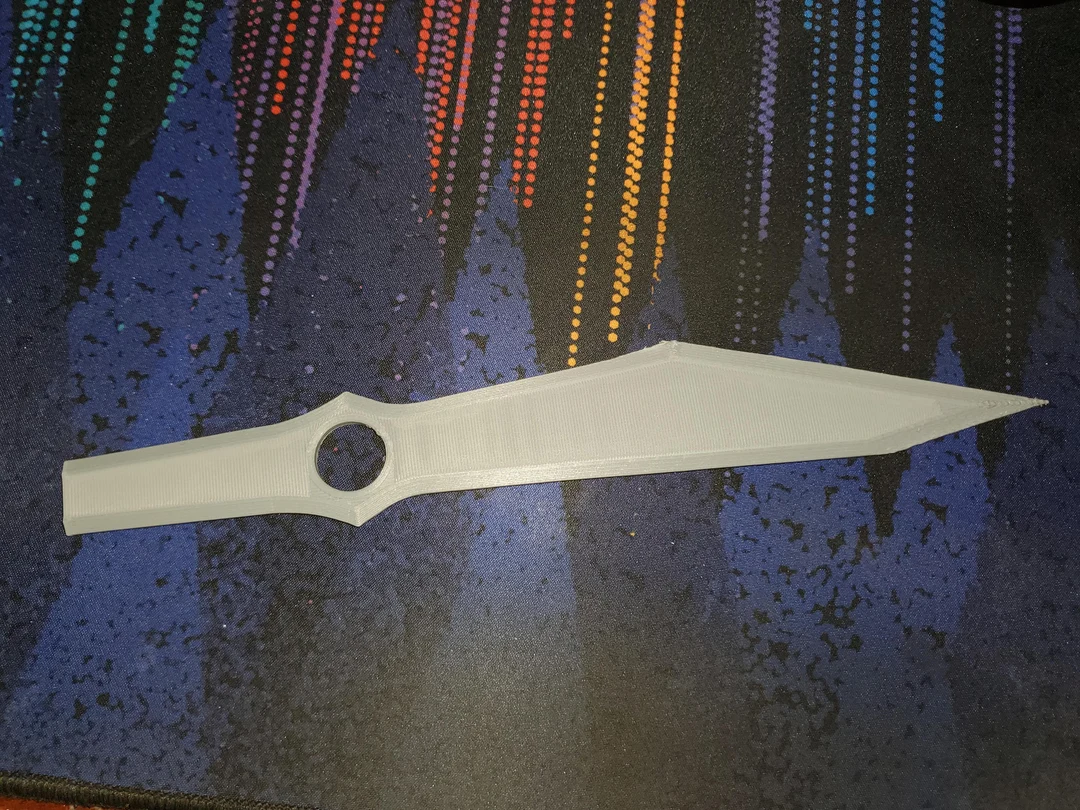 not bad for a first prototype of the throwing knife | Scrolller