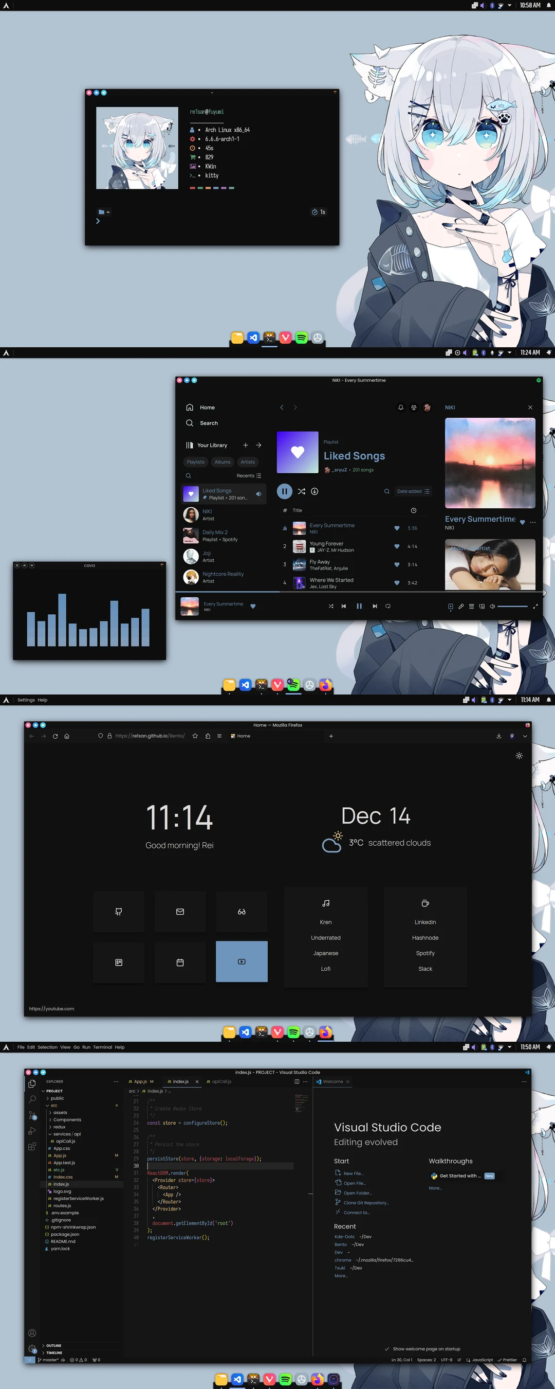 [Kde Plasma] Final rice, added install script! | Scrolller