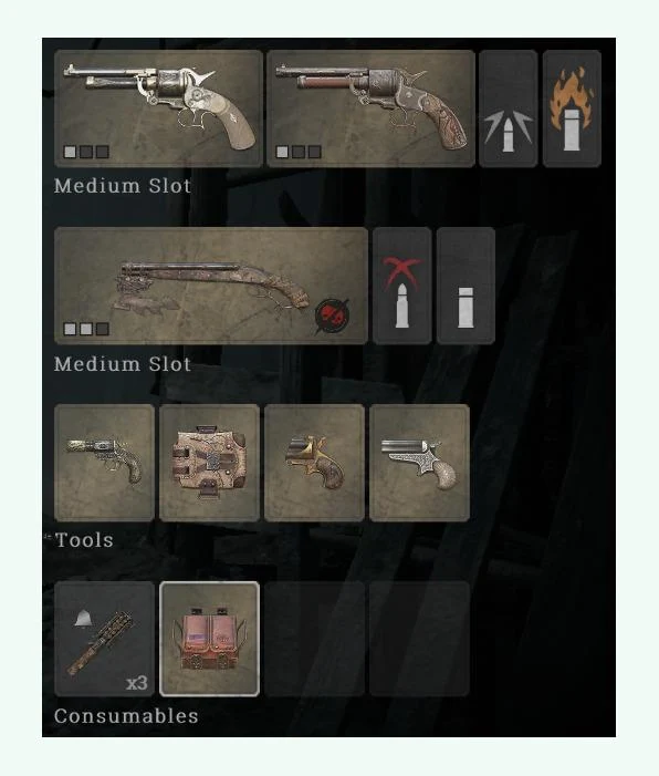 improved most gun per gun loadout while still being usable (with chaos bombs to fool hunters ...