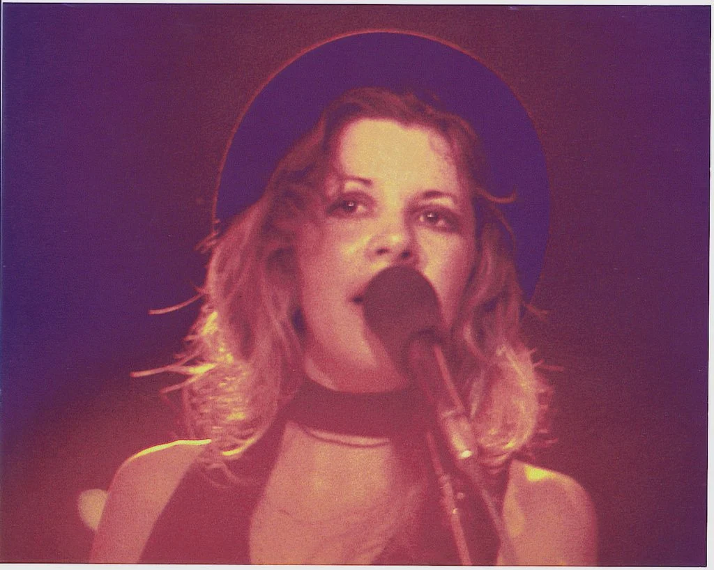 Stevie Nicks of Fleetwood Mac, opening for The Eagles, taken in 1976 with a smuggled in camera ...