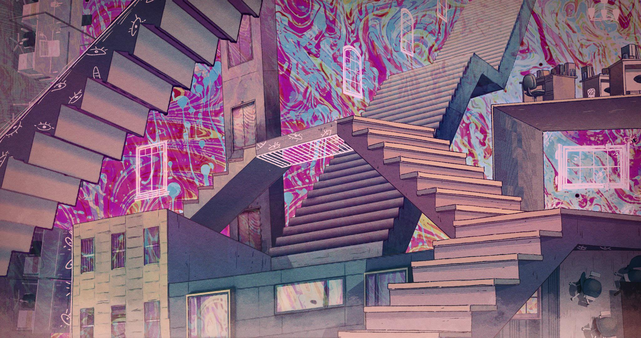 Escher on LSD | Scrolller