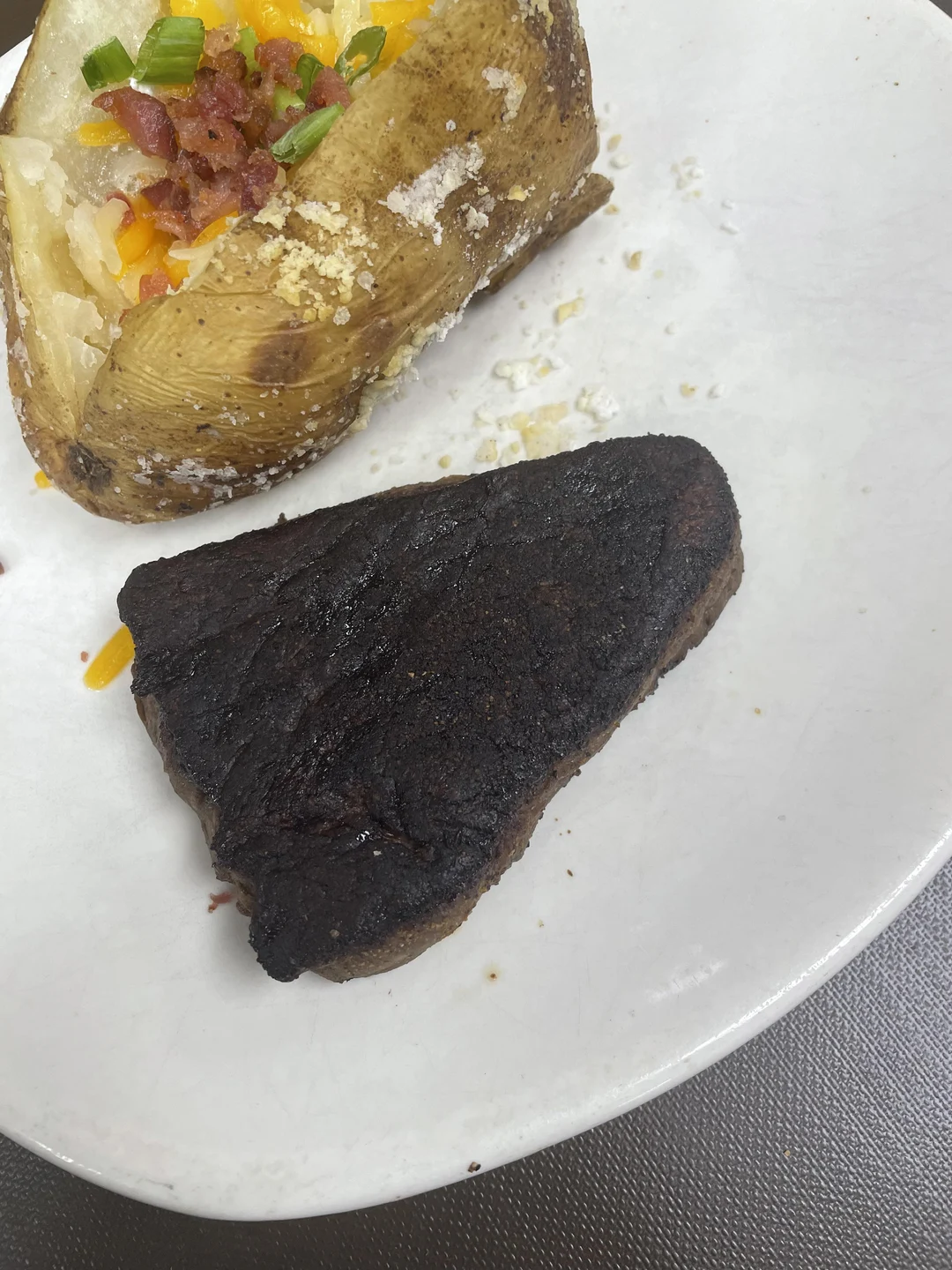 Outback, about 4-5 months ago when I worked there. “Extra extra well done steak” | Scrolller