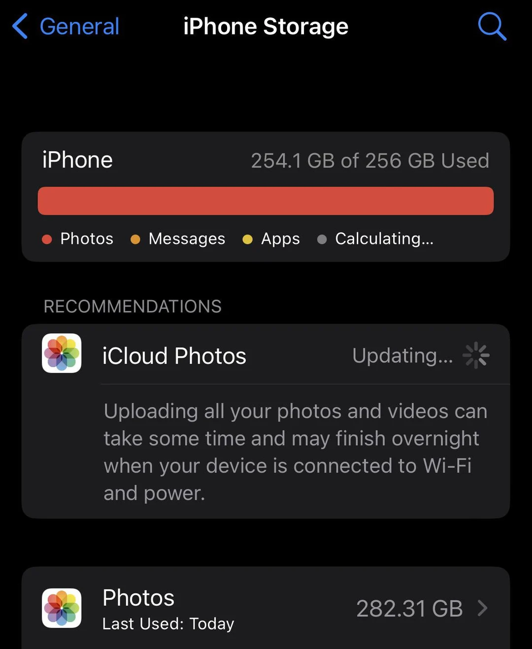 Does anyone know why my phone is saying this? How can my photos ...