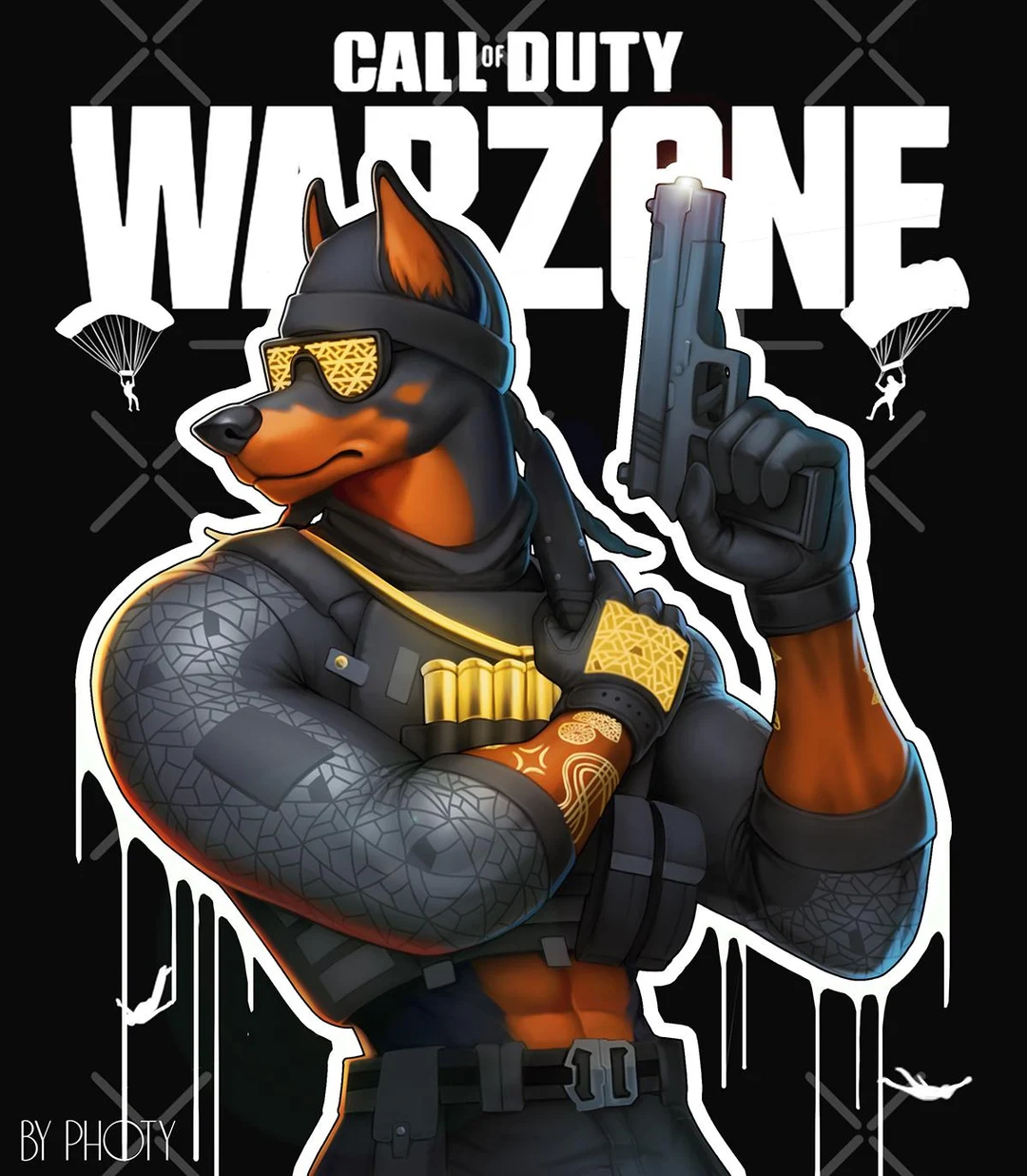 Furry Snoop Dogg in COD, Fanart by me :3 | Scrolller