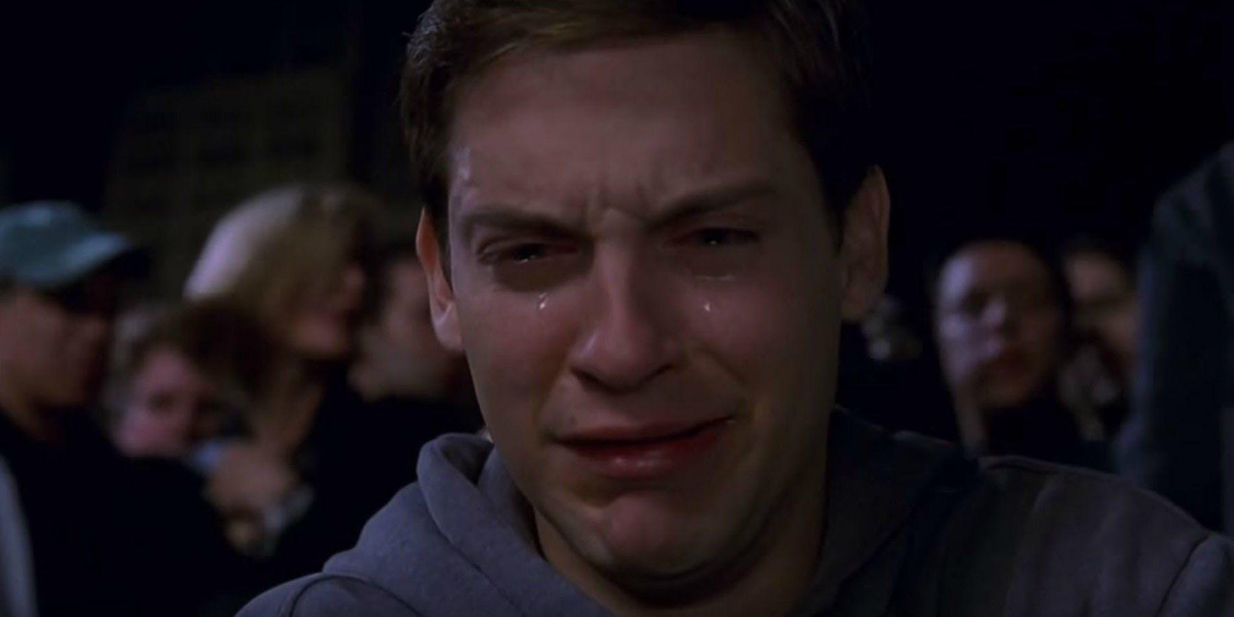 Why is Peter Parker crying? Wrong answers only | Scrolller
