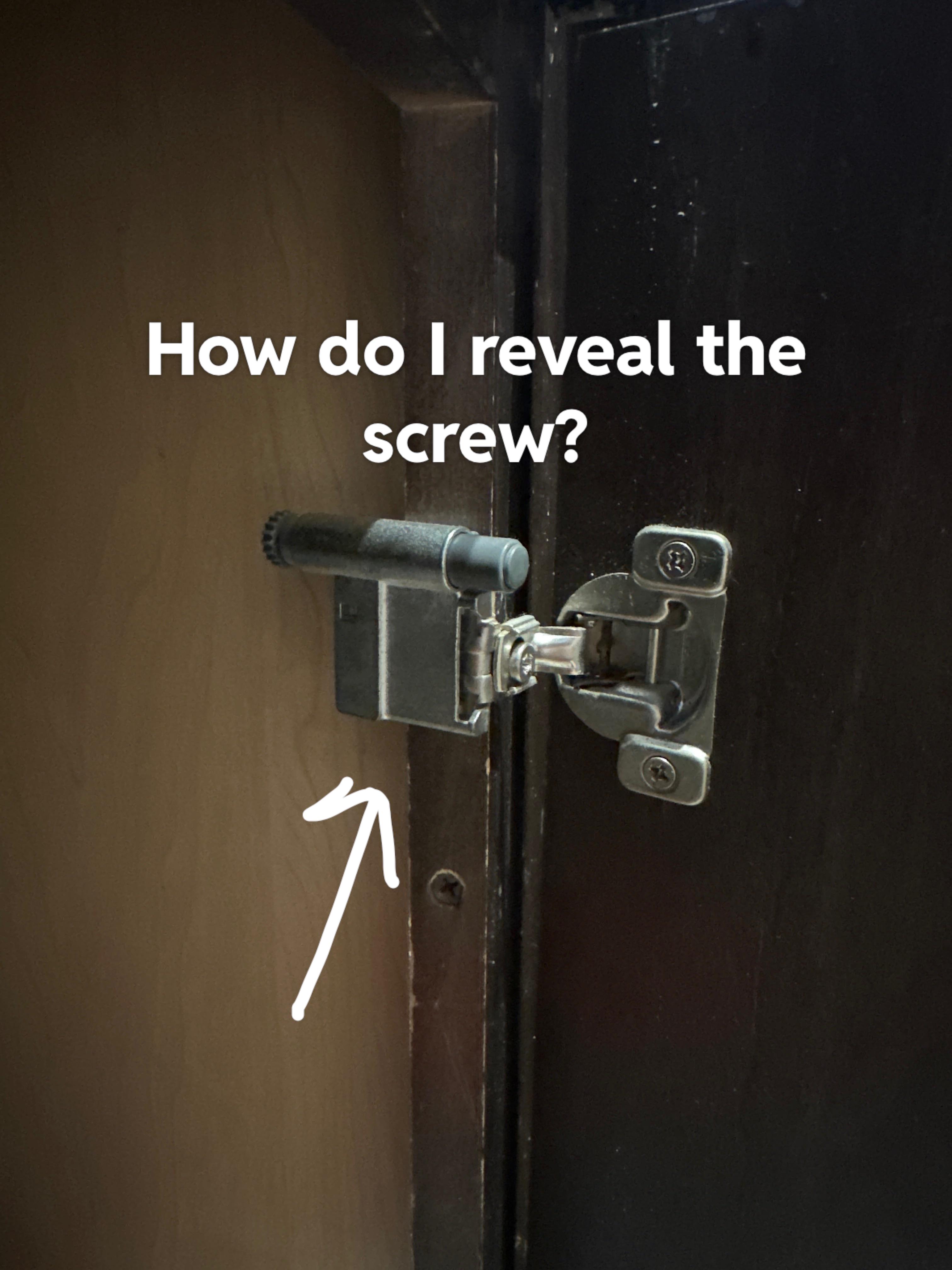 How do I access the screw? | Scrolller