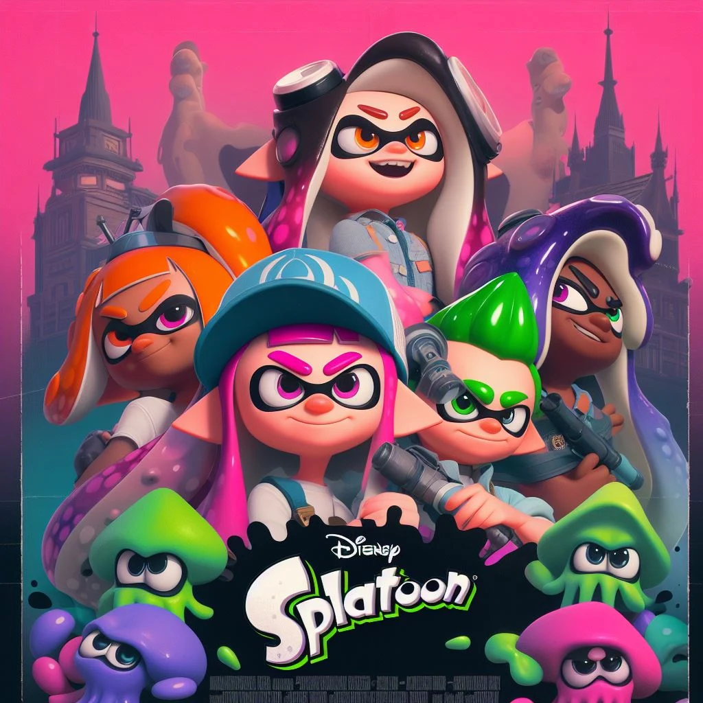the new splatoon movie poster looks like splatoon 4 lmao | Scrolller