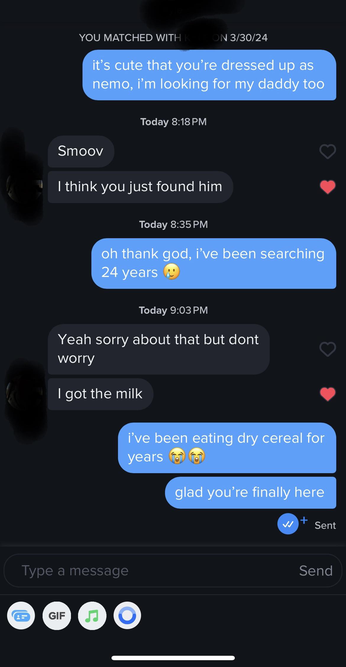 He had a picture of him in a nemo costume | Scrolller