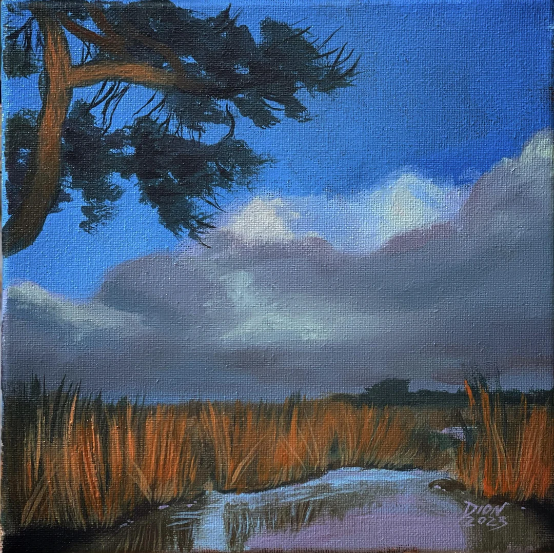 Landscape,me,acrylic,2023 | Scrolller