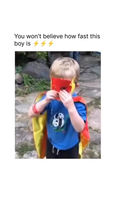 He's really fast | Scrolller