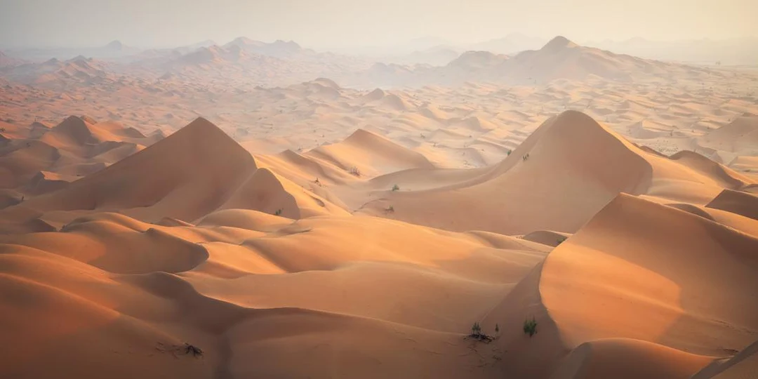 Sand dunes in Oman [1100x550] [OC] | Scrolller