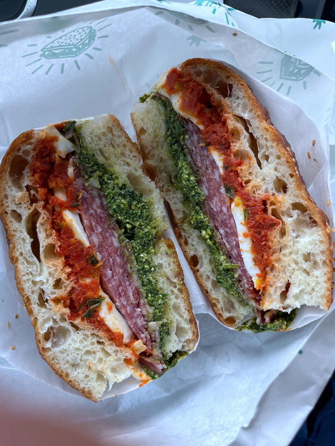Italian sammich from Icarus in Columbus, OH | Scrolller