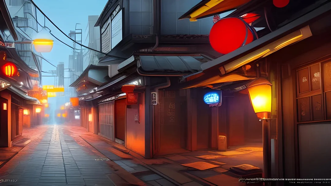 Japanese Side Street [1920x1080] | Scrolller